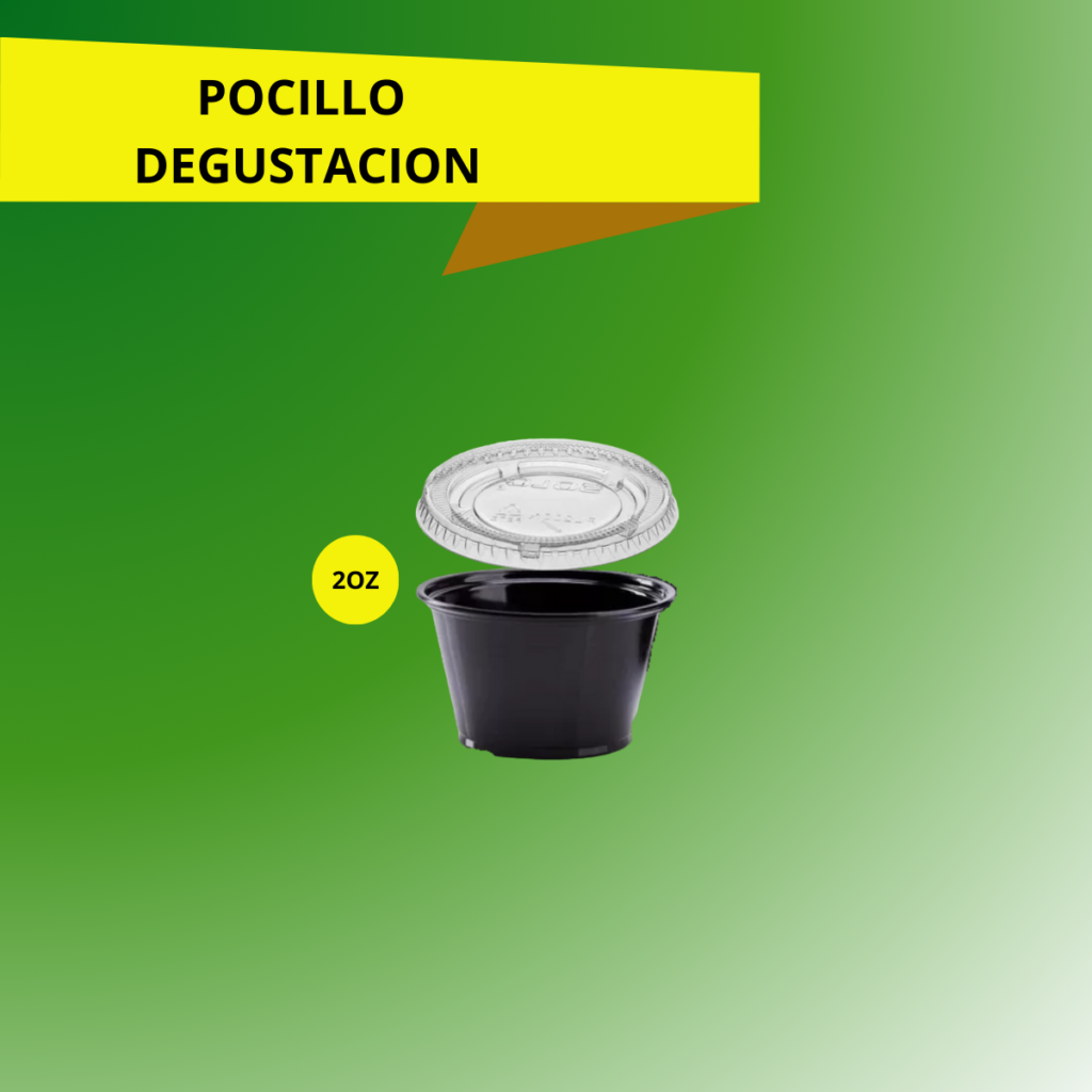 POCILLO DEGUSTACION NEGRO 2 OZ - APG Logistics
