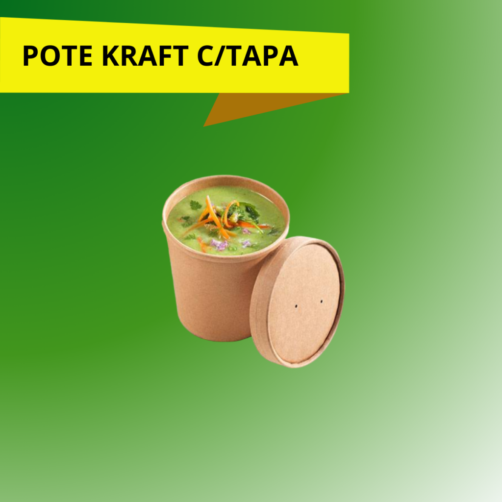 POTE KRAFT C/TAPA DE 32 OZ - APG Logistics