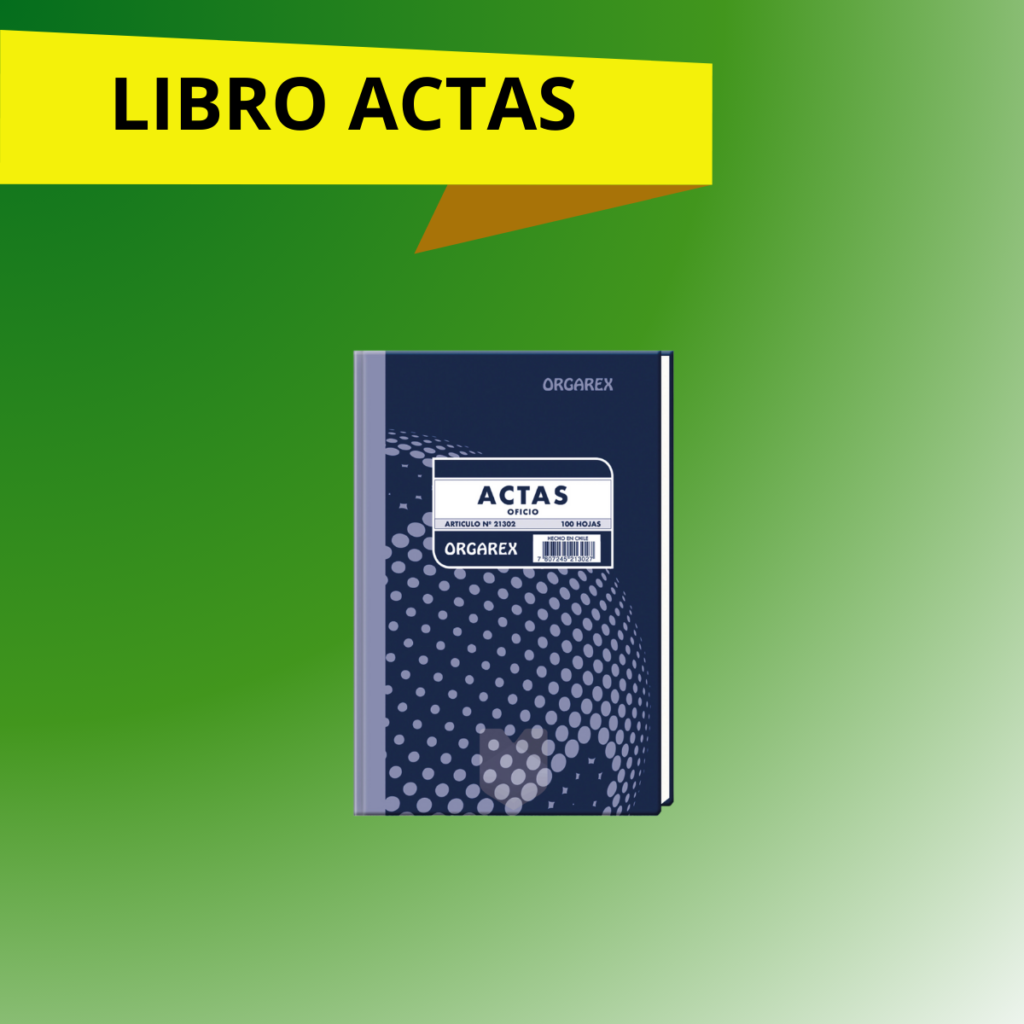 LIBRO ACTAS 400 HOJAS - APG Logistics